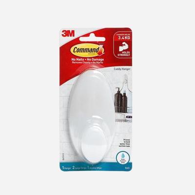 3M Command Large Bath Caddy Hanger - Frosted White – AHPI