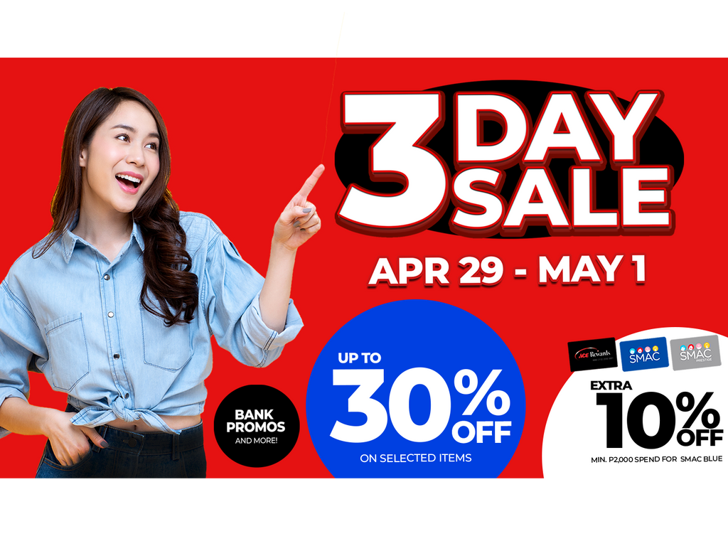 3 Day Sale April 29 May 1 2022 AHPI 3 Day Sale April 29 May 1 2022 AHPI