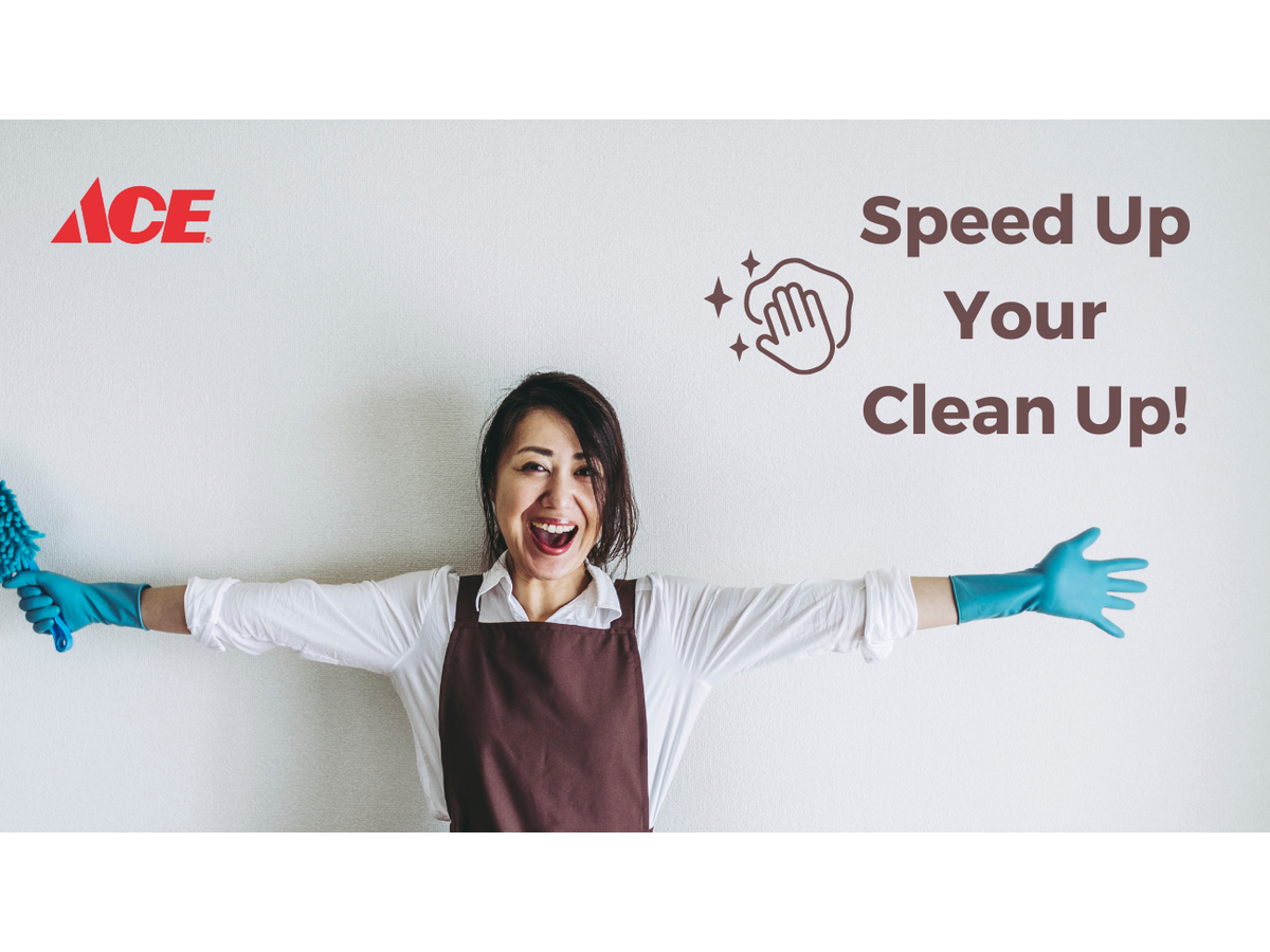 Speed up your Clean up! Ace Recommends 5 Helpful Cleaning Items – AHPI