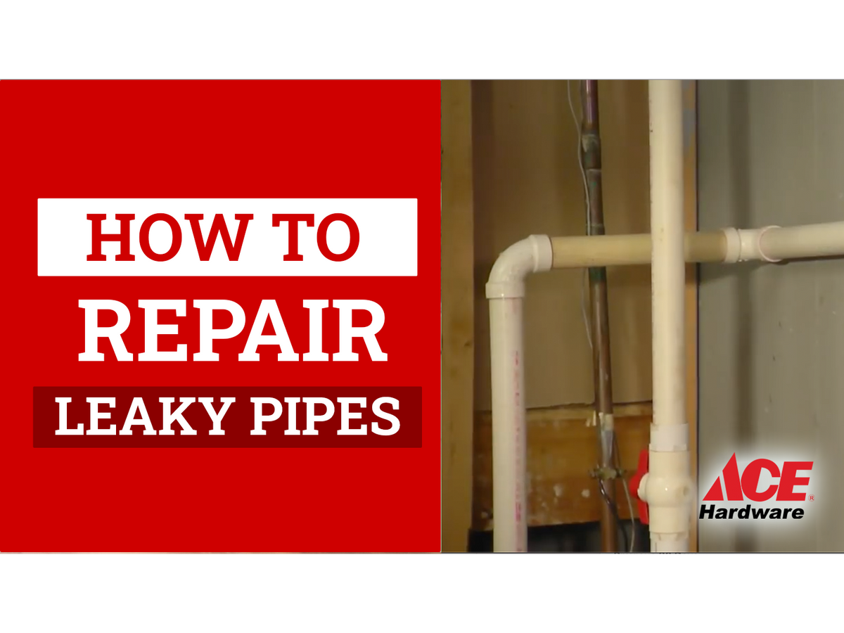 How to repair leaky pipes – AHPI