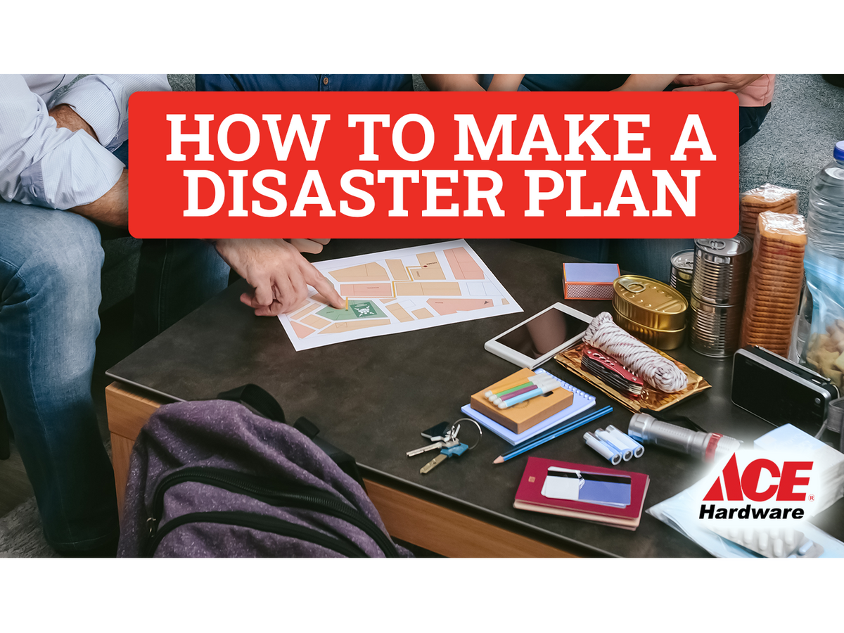 How to make a disaster plan – AHPI