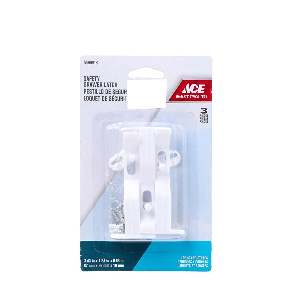 ACE Hardware 3-Pack Child Safety Drawer Latch – AHPI