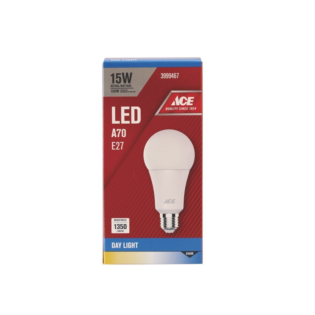 ACE LED BULB A70 15W E27 6500K DL – AHPI