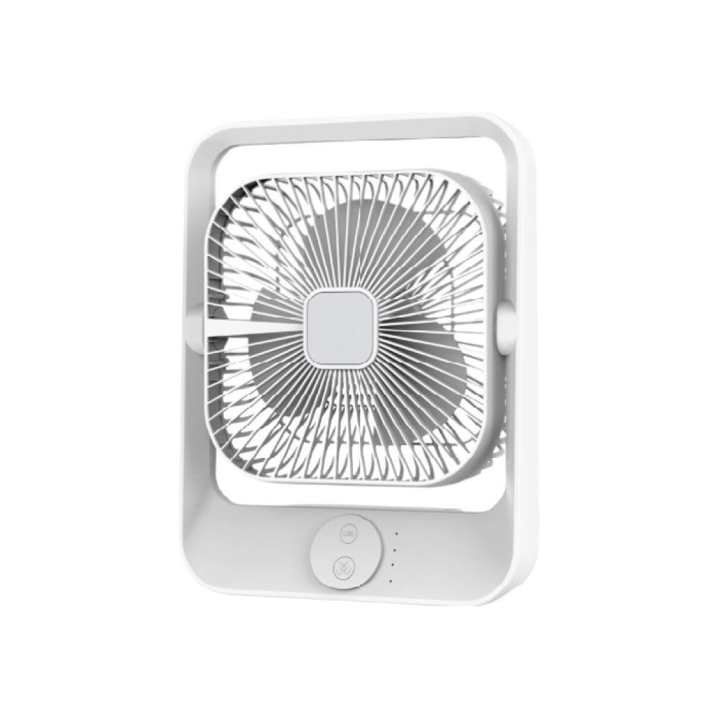 Akari 8" Rechargeable Square Fan w/ LED – AHPI