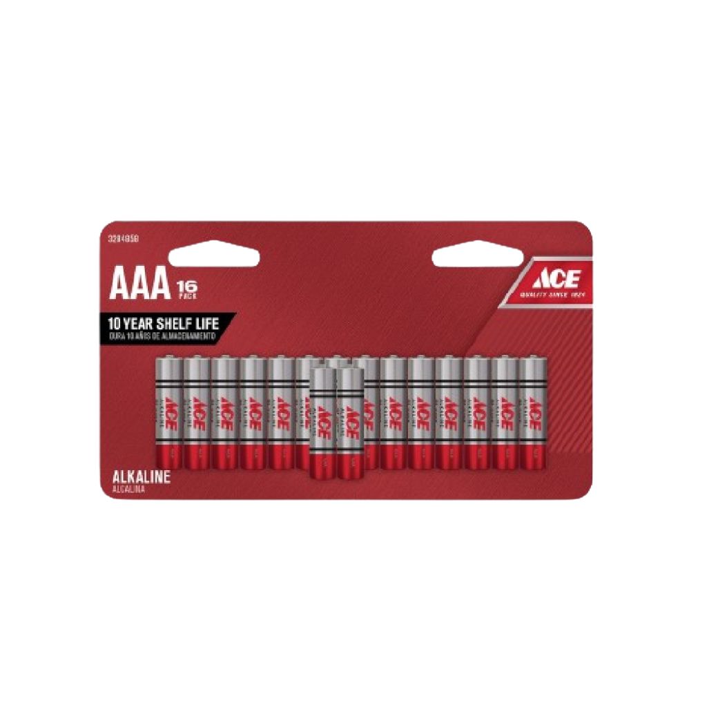 ACE Hardware 16-pack AAA Battery – AHPI