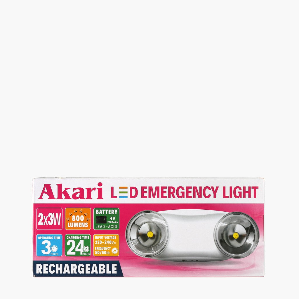 Akari LED Rechargeable Emergency Light AEL-7013 – AHPI