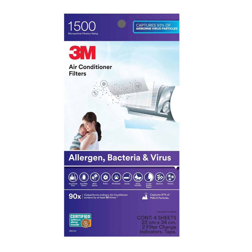 3M AC Filter Dust, Allergen, Bacteria – AHPI