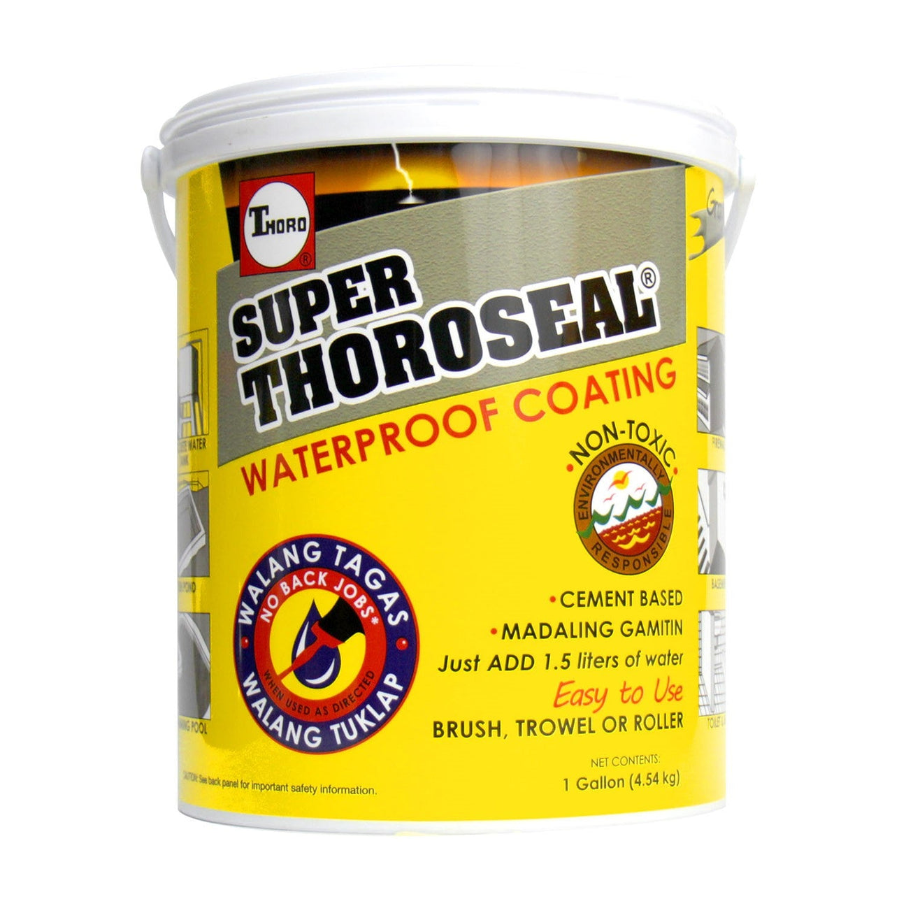 Super Thoroseal Waterproof Coating Gray (1 Gallon) – AHPI