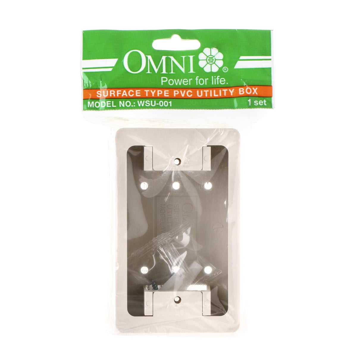 Omni Surface Type Utility Box with Mounting Screws WSU-001 – AHPI