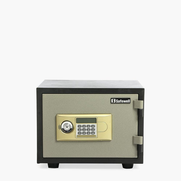 Safewell 40KG Electronic Panel Mechanical Lock Fireproof Safe YB-350AL ...