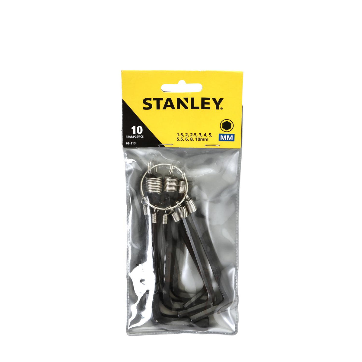 Stanley 10-piece Hex Key Ring Type Set ST69213 – AHPI