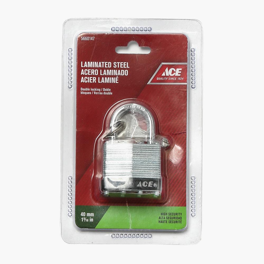 Ace Laminated Steel Padlock 40mm – AHPI