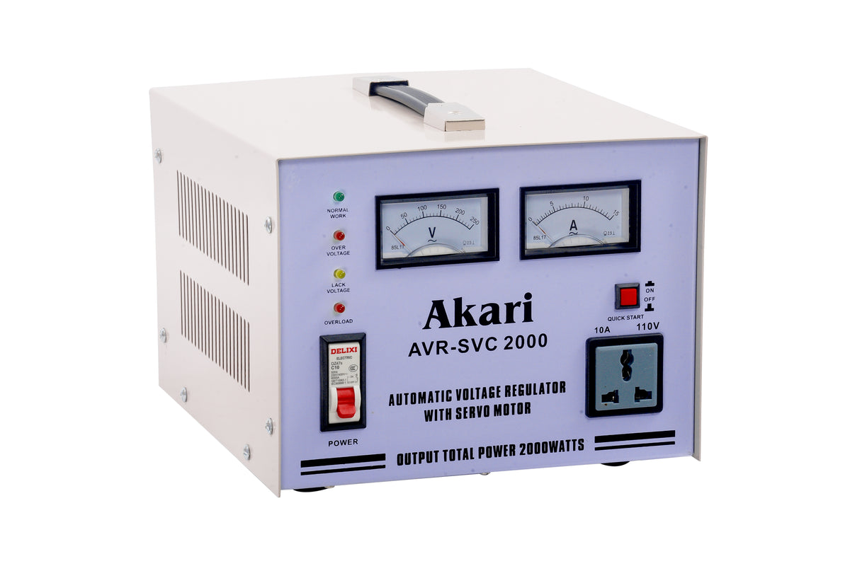 Akari 2000W Automatic Voltage Regulator (AVR-SVC 2000), 11/29/2022