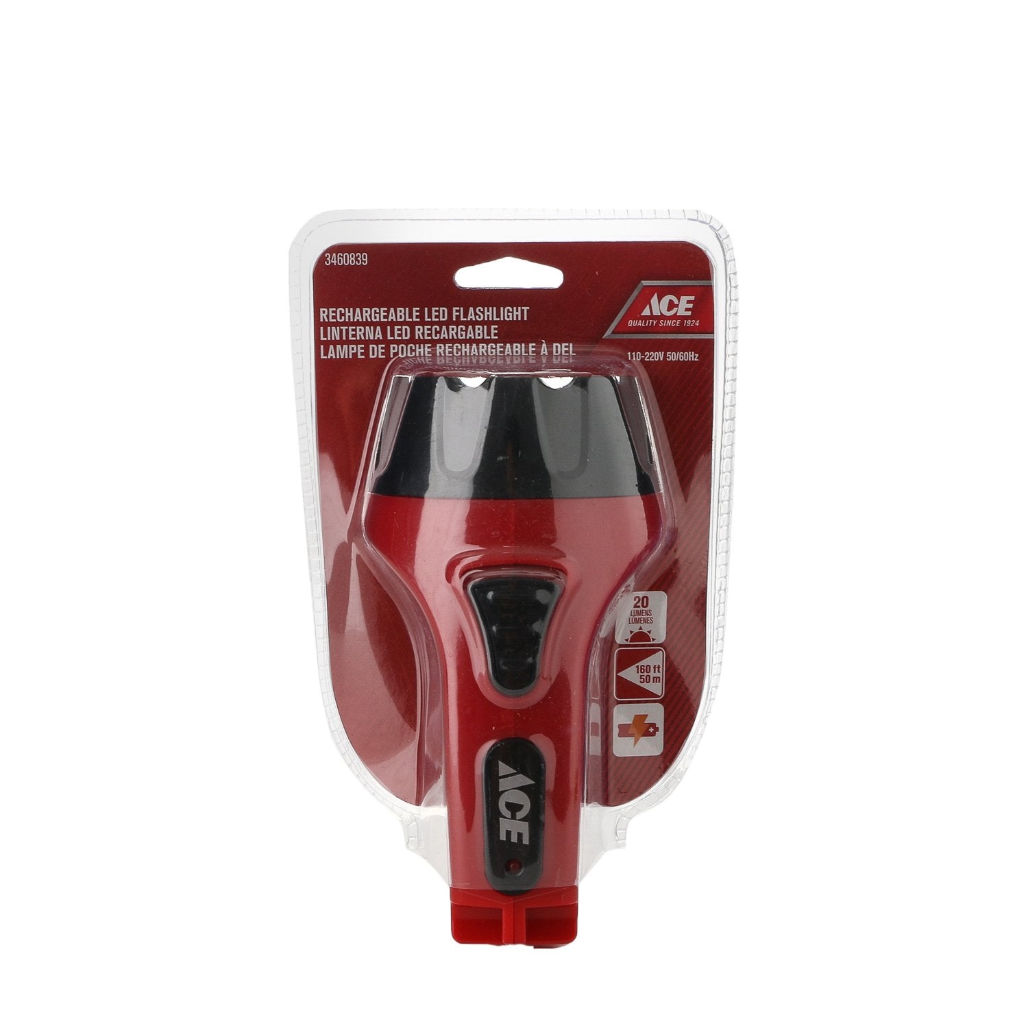 ACE Rechargeable LED Flashlight – AHPI