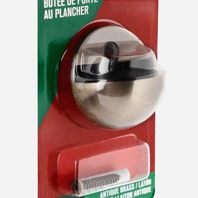 Ace Floor Mount Door Stop 1in. – Antique Brass – AHPI