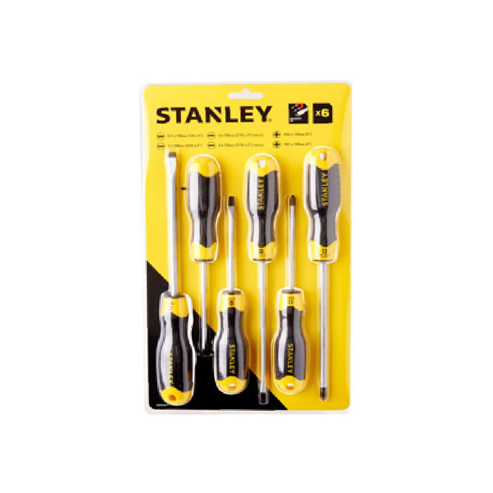 Stanley 6-Pc Cushion Grip Screwdriver Set – AHPI