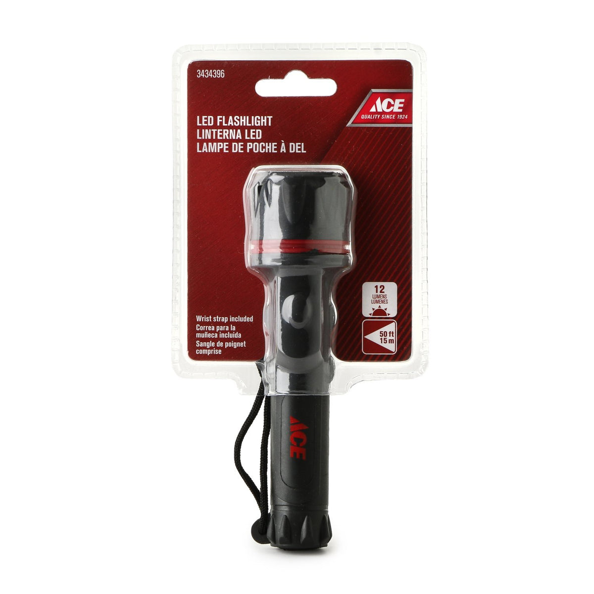 Ace LED Rubber Flashlight – AHPI