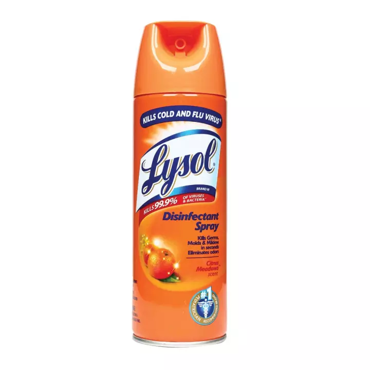 Lysol Spray 340g Citrus Meadows – AHPI