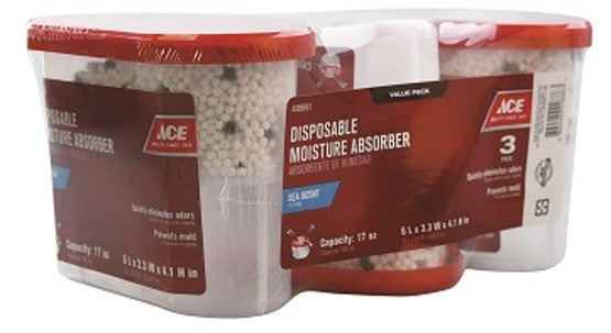 ACE 3-Pack Moisture Absorbers 500ml (Sea Fragrance) – AHPI