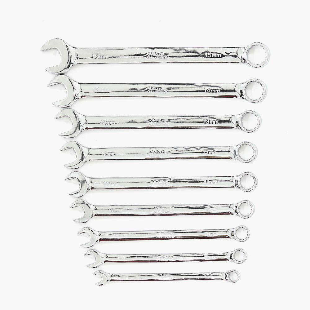 Ace 9-pc Combination Wrench Set – AHPI