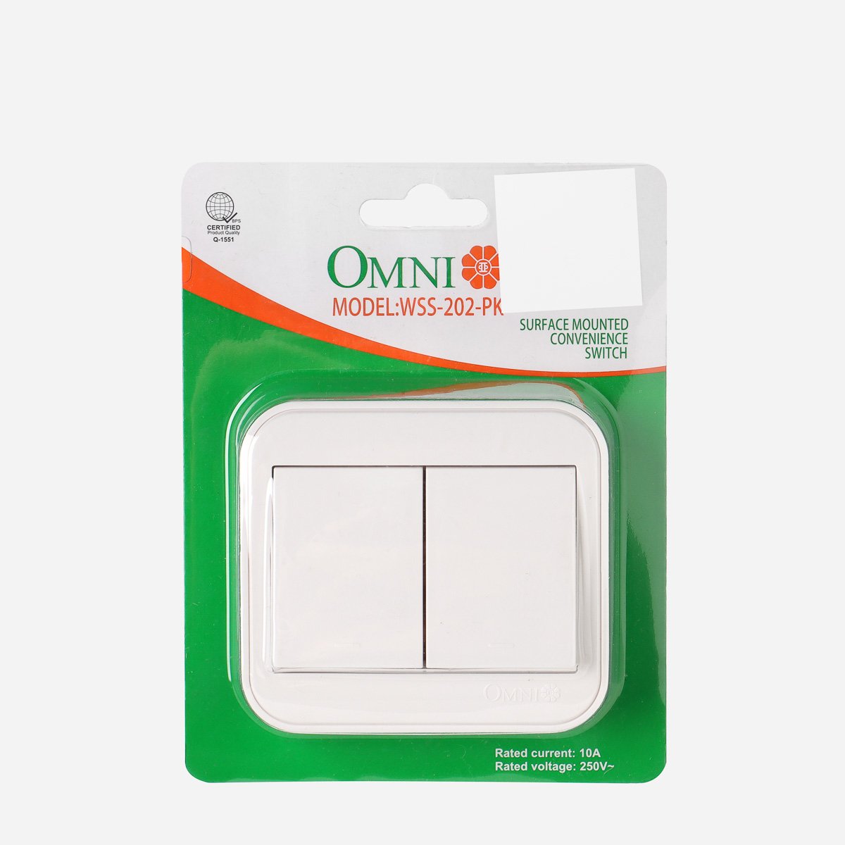 Omni Surface Mounted Convenience Switch WSS-202-PK – AHPI