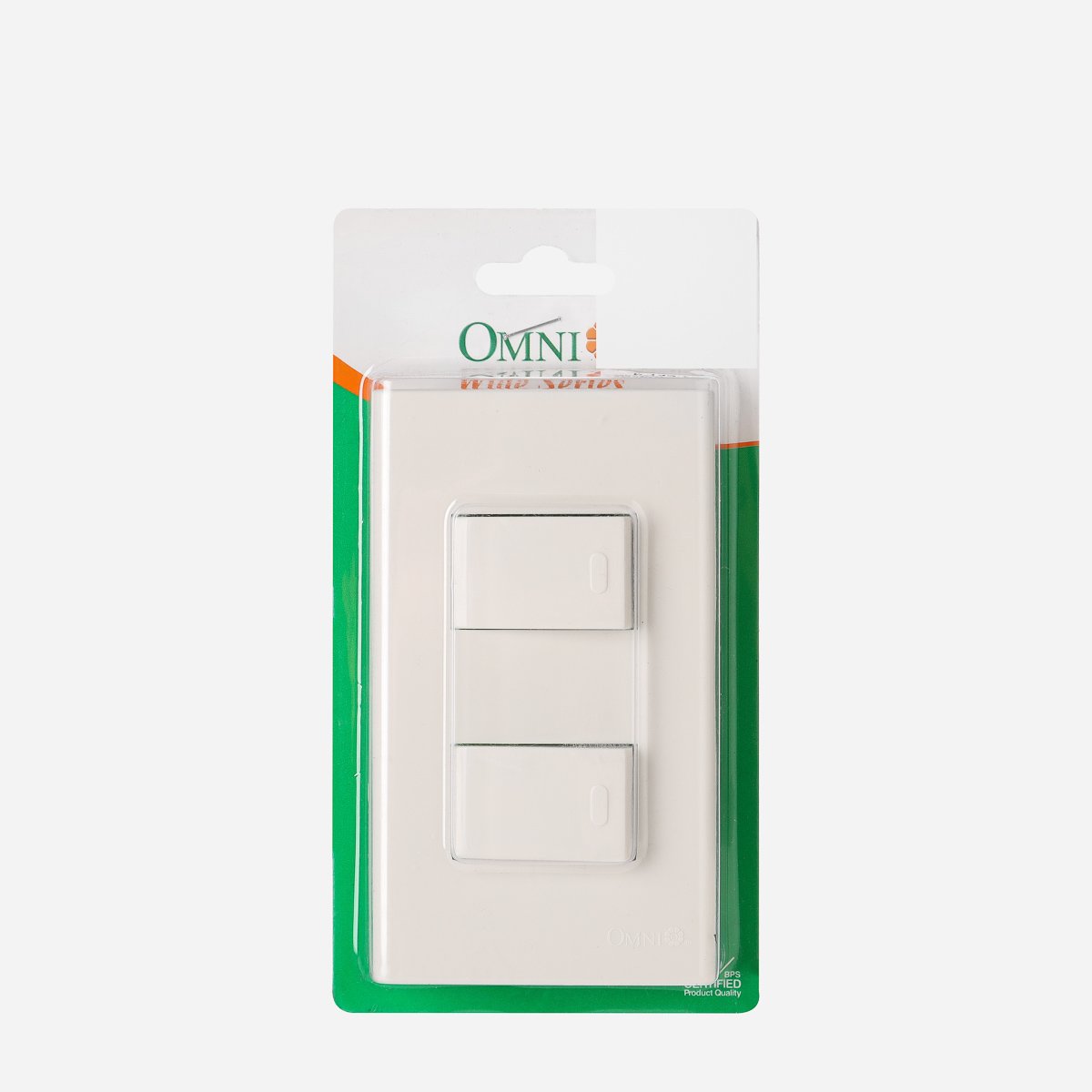 Omni 2-Piece 1-Way Switch with White Plate WP2-S13 – AHPI