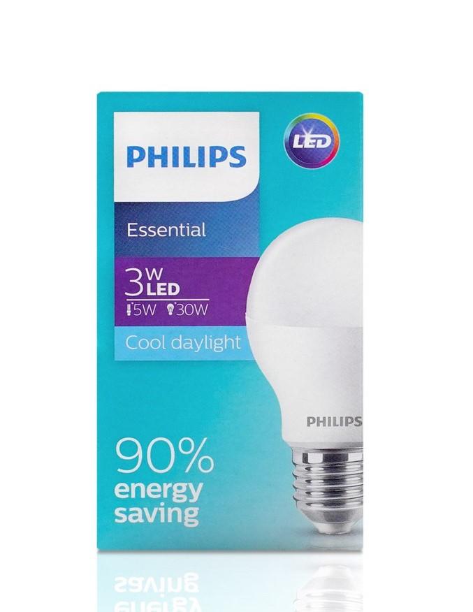 Philips Essential Led Bulb 3W DL 6500K – AHPI