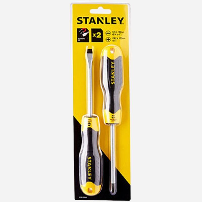 Stanley 2-Pc Cushion Grip Screwdriver Set – AHPI