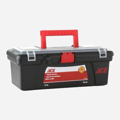 ACE Plastic Tool Box with Removable Tray 12in. – AHPI